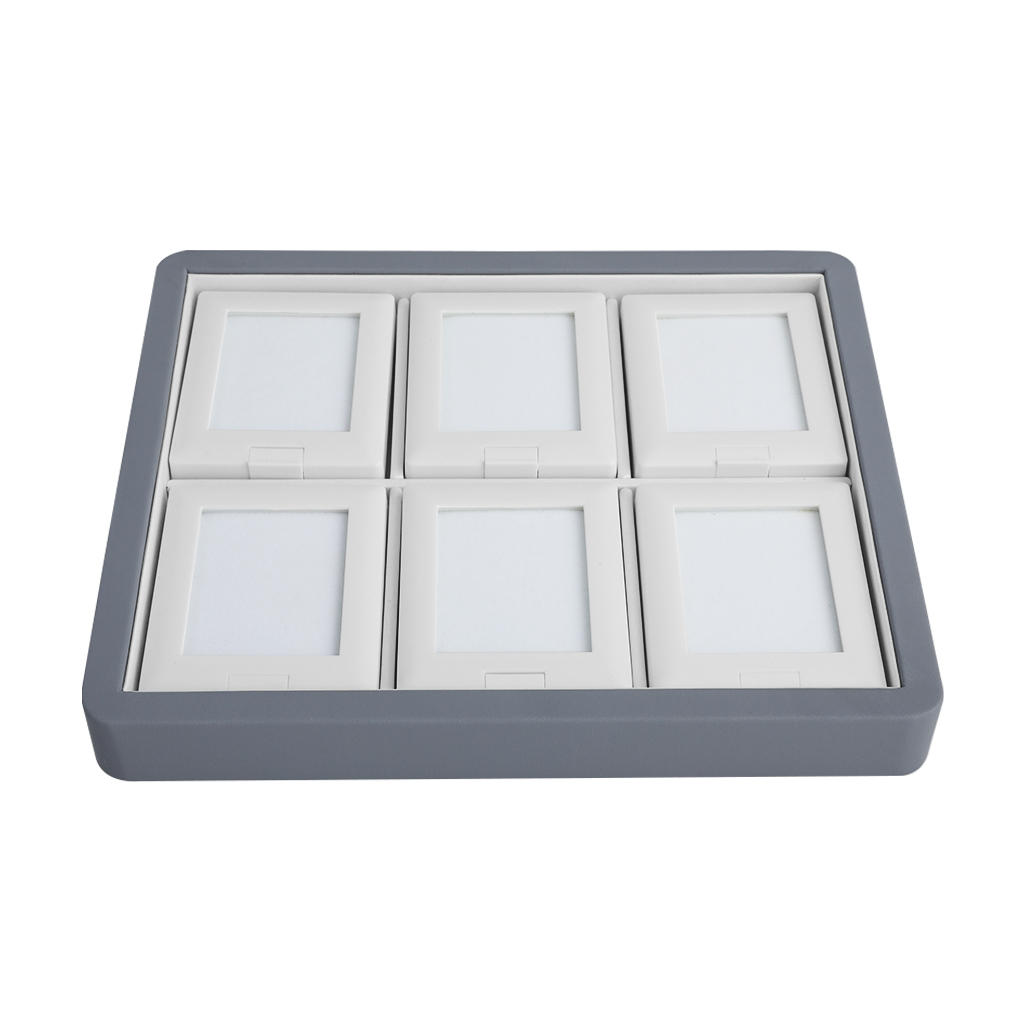 Self-Standing Diamond Display Boxes in Luxury Tray Set - JewelleryNet